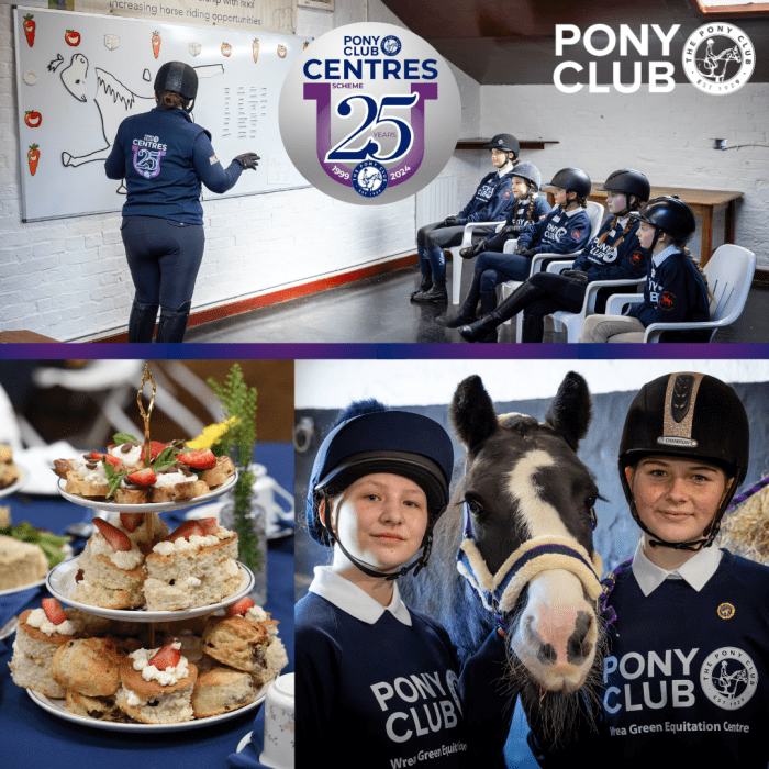 The Pony Club 25th Anniversary of Centres Scheme HRH visit to Wrea ...