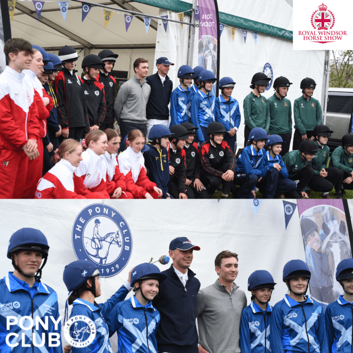 Mounted Games at Royal Windsor Horse Show | The Pony Club UK