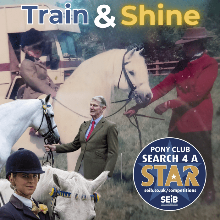Train and Shine with the Pony Club SEIB Search for a Star series! | The ...